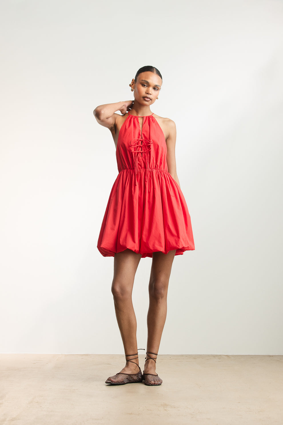 Motlalepule Bubble Hem Mini – AYANA